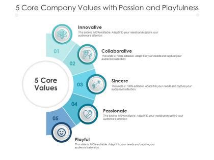 Core Values Presentation Slide Team