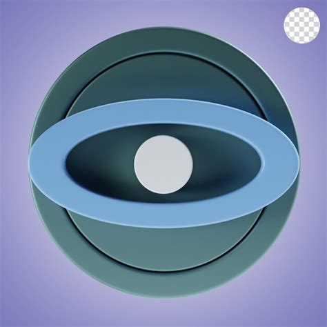 Premium Psd Eye Visibility 3d Icon And Illustration