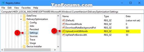Limit Bandwidth Of Windows Update And Store App Updates In Windows Tutorials
