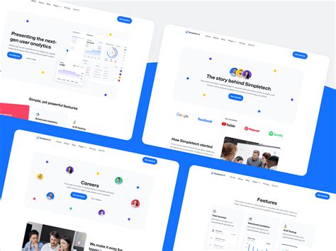 Simpletech X Startup HTML5 Responsive Website Template