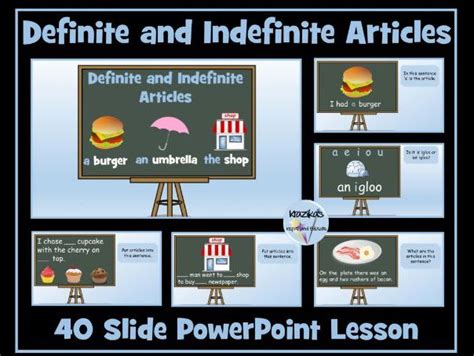 Article Determiners Powerpoint Teaching Resources