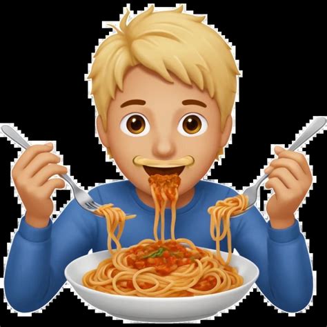 Tung Tung Sahur Eating Spaghetti Emoji Ai Emoji Generator