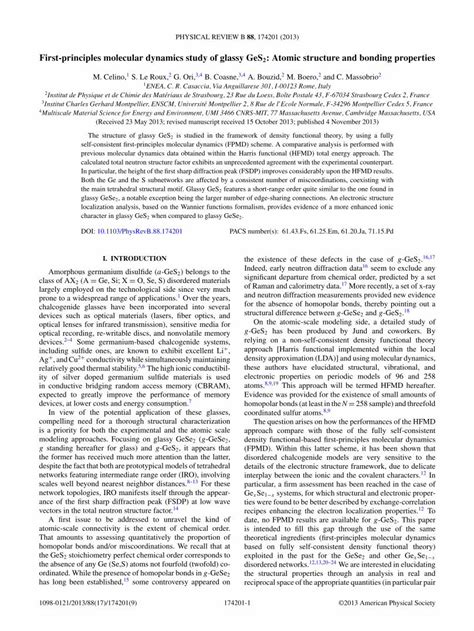 Pdf Atomic Structure And Bonding Properties Dokumen Tips