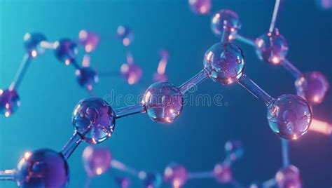 Abstract Molecular Structure Science Background High Quality Image