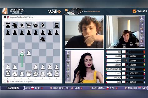 Chess Champ Magnus Carlsen Hints At Cheating Amid Hans Niemann Scandal