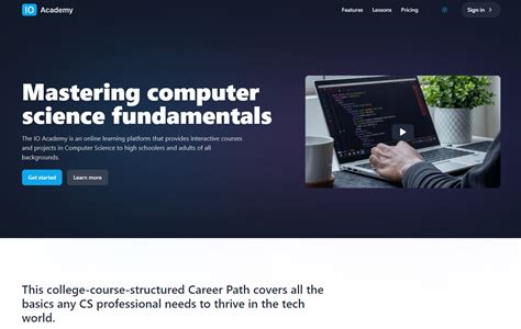 github ekaone io academy template academy template landing page