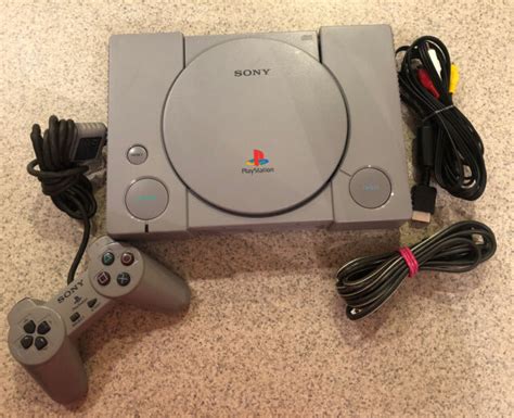 Sony PlayStation 1 Gray Console EBay