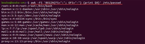 Awk Command In Linux With Examples Statements Patterns And Variables