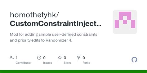 Github Homothetyhkcustomconstraintinjector Mod For Adding Simple User Defined Constraints