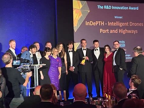 award win for project deploying drones and advanced ai connected