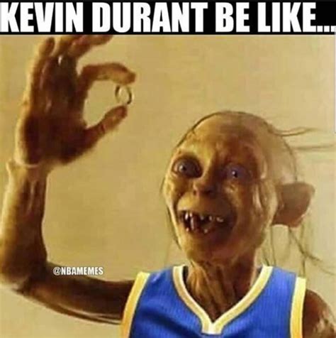 The 20 Funniest Kevin Durant Memes Ranked By Basketball Fans