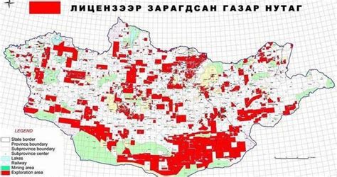 Лицензээр зарагдсан газар нутаг Мэдээ мэдээлэл Монголын иргэн бүрд ажлын байр