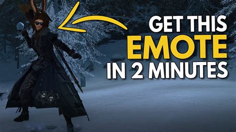 38 Easy To Get Emotes And All Dances In Ffxiv Youtube