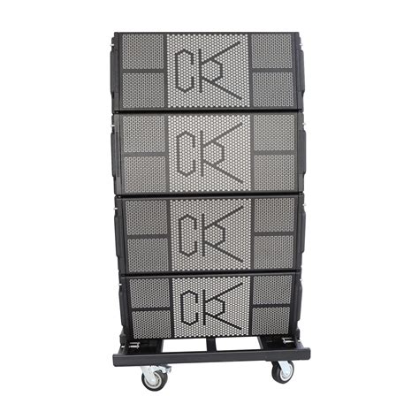 Three Way Line Array System Double 12 Inch Neodymium Woofer 3 In Coil