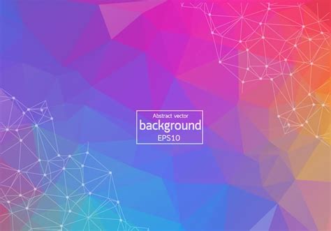 premium vector light purple pink vector pattern triangular template
