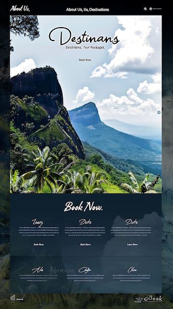 Sigiriya Sri Lanka With Parallax Scrolling Effect Minimalist Beauty