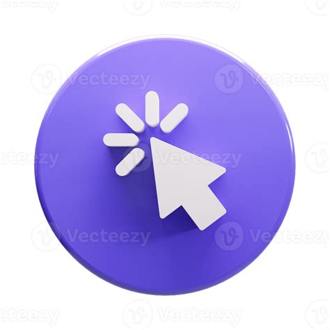 Cursor Pointer 3d Ui Icon 27777083 Png