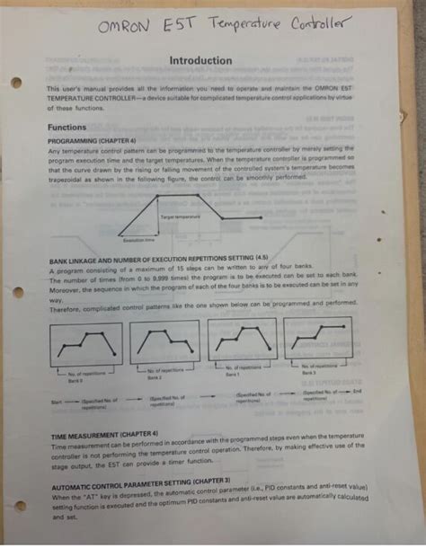 Omron E5t Temperature Controller Equipment Use And Repair Ceramic Arts Daily Community