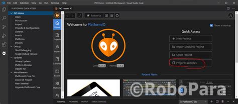 Running Blink Sample On Maixduino Using Platformio With Vscode Robopara
