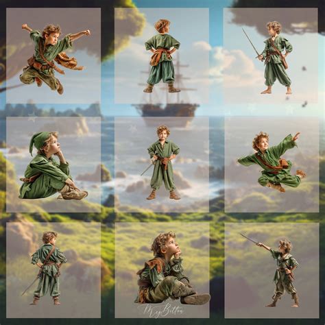 Magical Peter Model Overlays Meg Bitton Productions