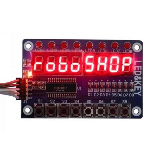 Arduino Tm1638 7 Segment Gösterge Ve Buton Modülü