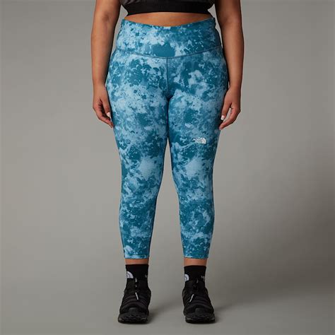 Womens Plus Size Flex High Rise 78 Printed Leggings The North Face Dk