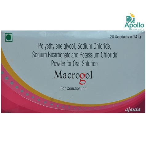 Macrogol Sachet 14gm Price Uses Side Effects Composition Apollo