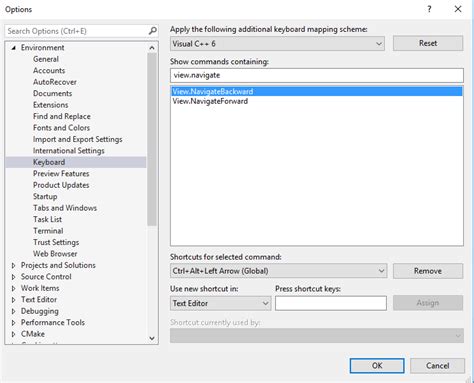 Navigation How To Navigate Back To The Last Cursor Position In Visual Studio Stack Overflow