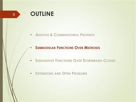 Combinatorial Prophet Inequalities Ppt Download