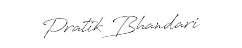 74 Pratik Bhandari Name Signature Style Ideas Great Digital Signature