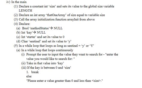 Solved 6 Initial Algorithm I Globally Define The Variable