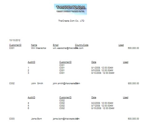 สร้าง Sub Report Subreport บน Crystal Report แบบ Step By Step Vbnet C
