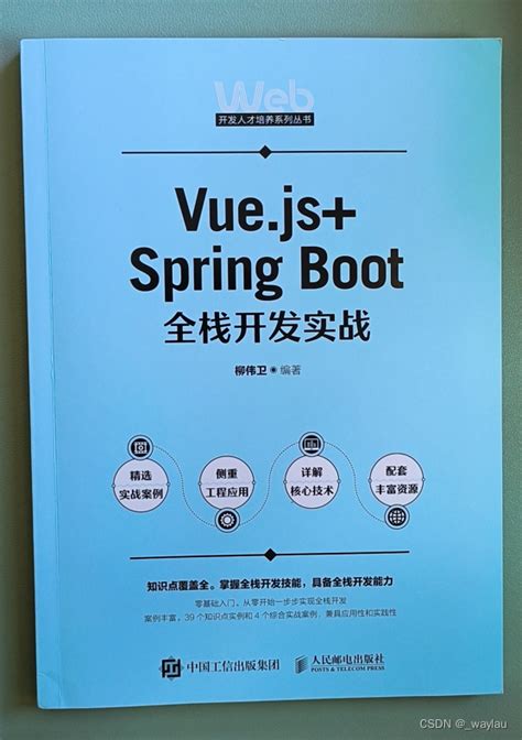 《vuejsspring Boot全栈开发实战》简介《vuejsspring Boot全栈开发实战》百度百科 Csdn博客