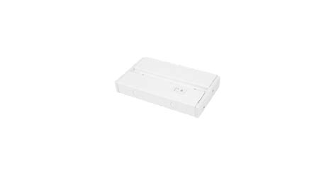 American Lighting Alc Box Wh Under Cabinet 4 Wide Hardwire Box