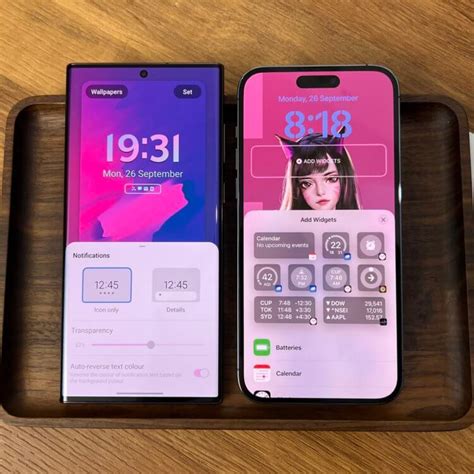 Samsung скопировала экран блокировки Ios 16 в Oneui 5