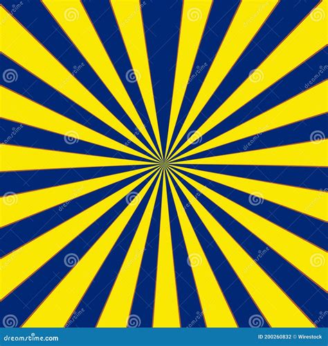 Abstract Psychedelic Radial Background Of Colored Concentric Lines