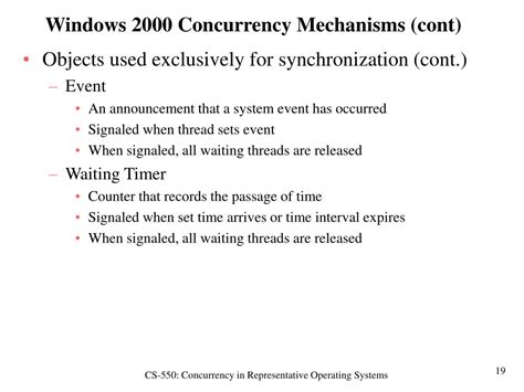 Ppt Concurrency Mutual Exclusion Synchronization Deadlock And Starvation In Representative