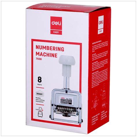 Deli Numbering Machine Wonjala Educational Mart
