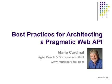 Best Practices For Designing A Pragmatic Restful Api Ppt