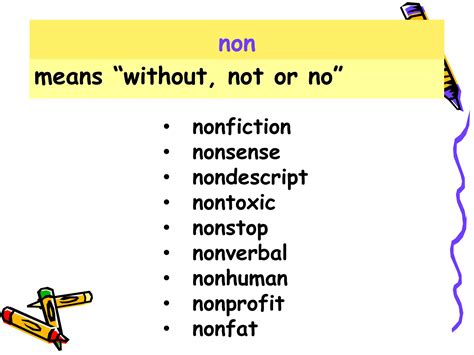 Negative Prefix Pptx