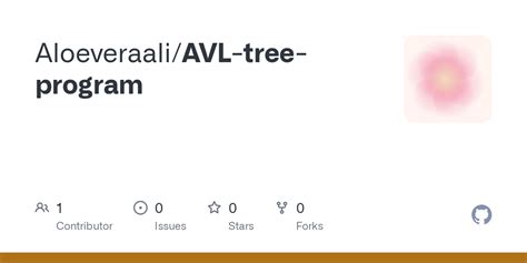 Github Aloeveraaliavl Tree Program