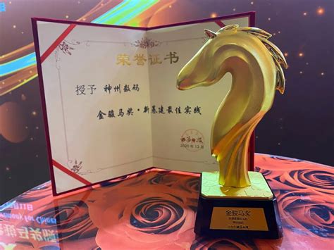 践行新基建，创造新价值，神州数码斩获金骏马“新基建最佳实践奖” 资讯与活动 神州数码集团