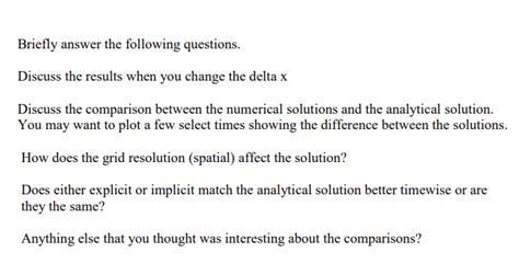 Solved Parabolic Assignment Solve The Following Scenarios