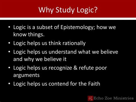 Ppt Lessons In Logic Powerpoint Presentation Free Download Id 2307725