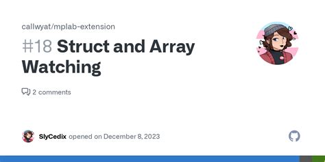 Struct And Array Watching · Issue 18 · Callwyatmplab Extension · Github