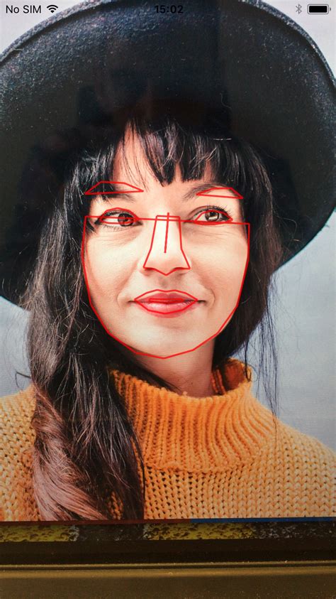 face and face s landmarks detection using vision framework droids on