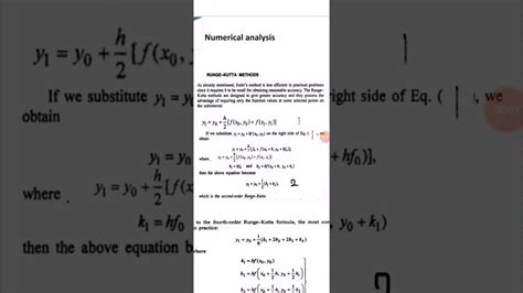 Numerical Analysis Lecture 7 Youtube