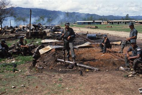 Five Contra Soldiers Rest Among Debris Nicaragua 1983 — Calisphere
