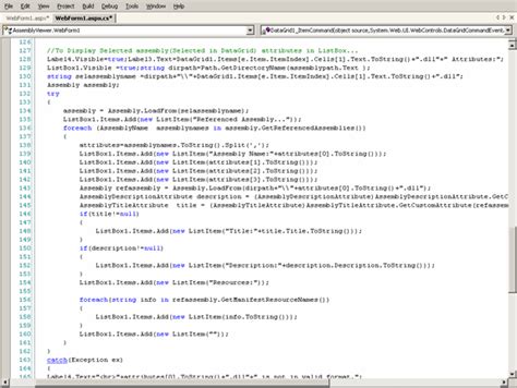 Assembly Viewer And Assembly Conflict Viewer In Aspnet