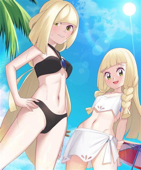 Lillie And Lusamine Pokemon And More Drawn By Gazing Eye Danbooru